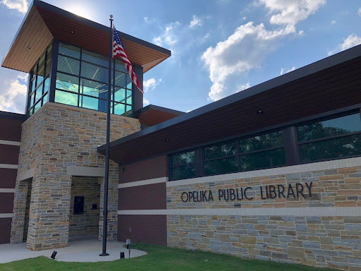 Opelika Public Library in Opelika, Alabama - Zaubee