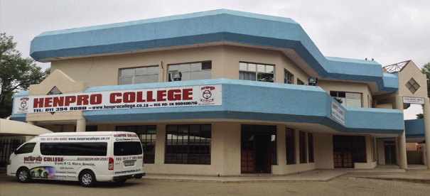 HENPRO COLLEGE in the city Johannesburg