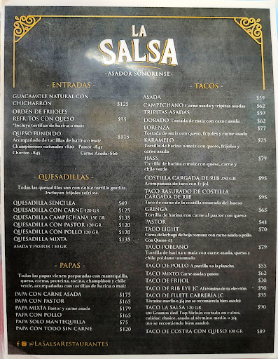 La Salsa Taqueria en Hermosillo - Número de Teléfono, Reservas ...