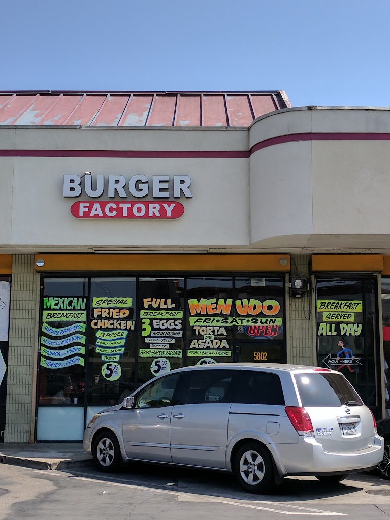 Burger Factory - Hollywood - Los Angeles, CA 90038 - Menu, Reviews ...