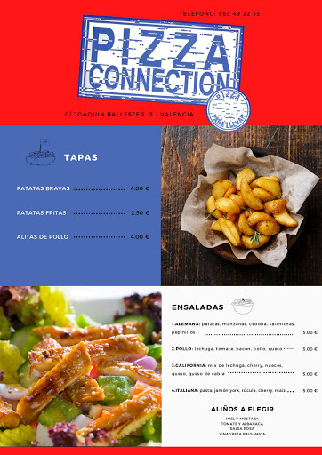Restaurante Pizza Connection en Valencia