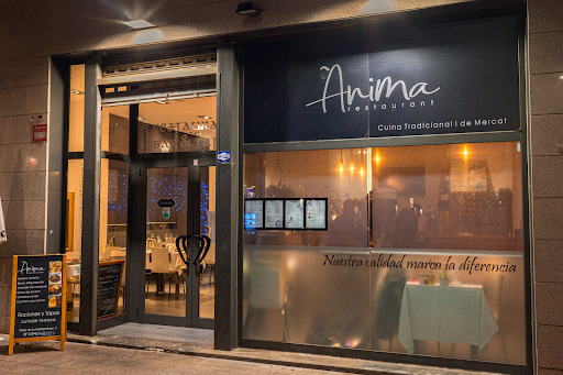 Restaurante Ànima Restaurant en Vilanova i la Geltrú