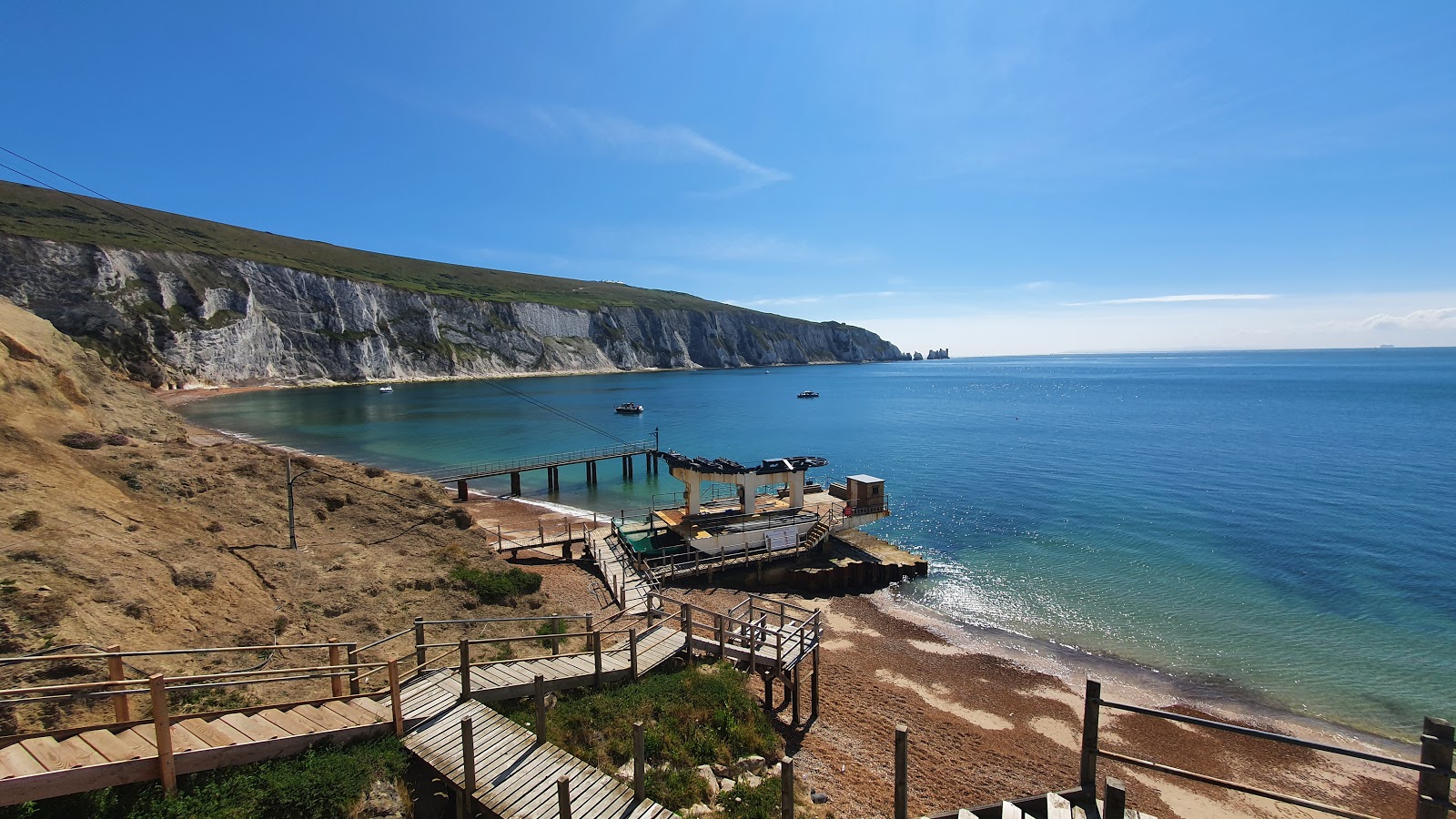 Alum Bay Beach 🏖️ Isle of Wight, Vereinigtes Königreich - detaillierte ...