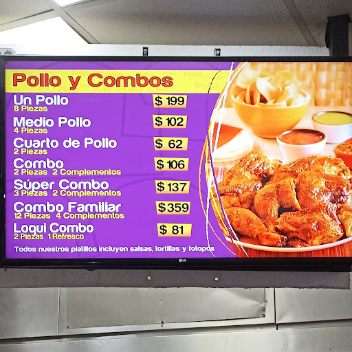 Restaurante El Pollo Loco en Nuevo Laredo