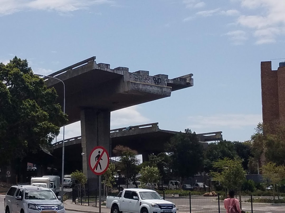 Foreshore Freeway Bridge in the city Cape Town