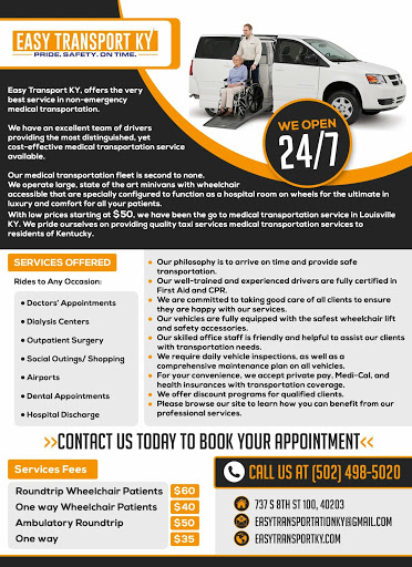 Easy Medical Transportation KY - AZexplained