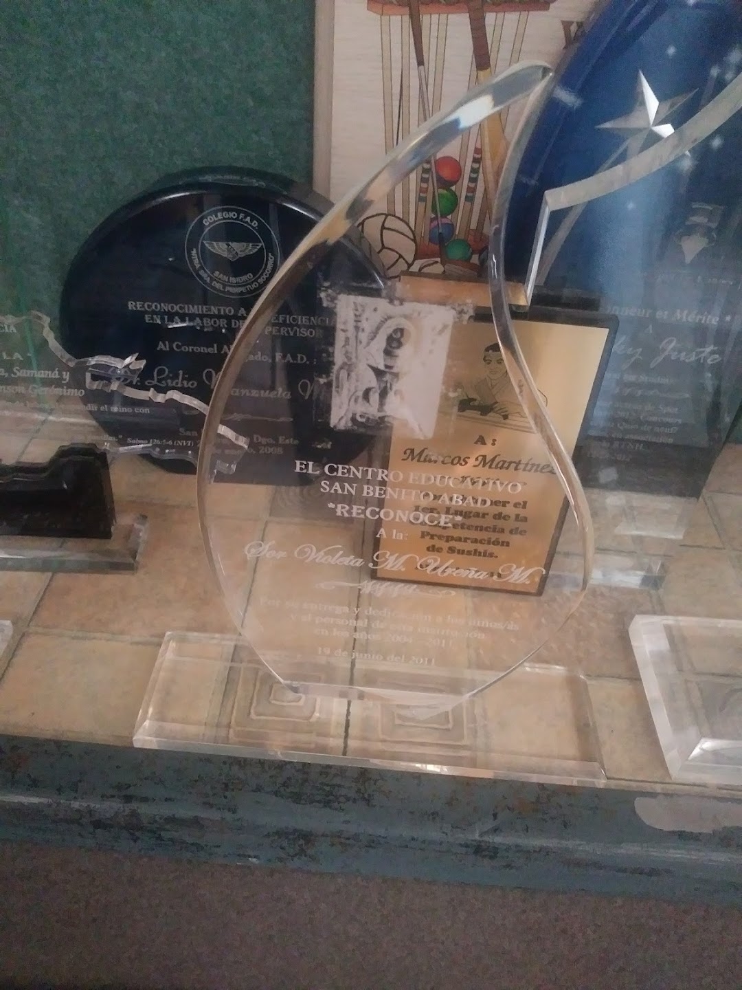 Joseph Trofeos en la ciudad Santo Domingo