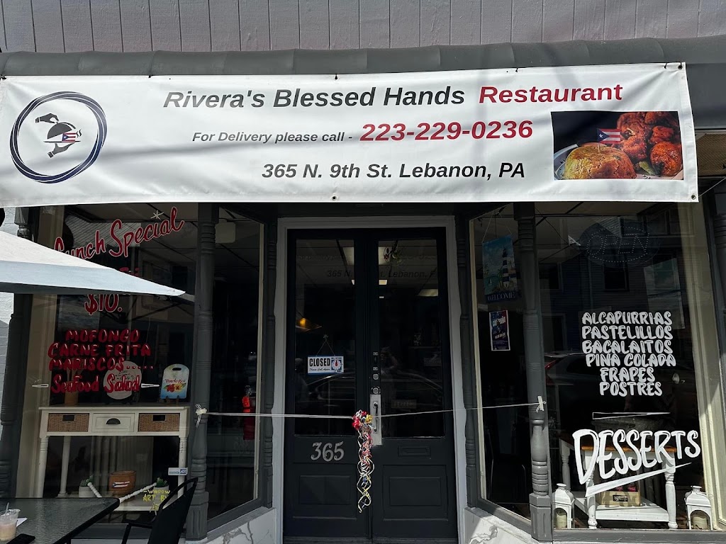 Rivera’s Blessed Hands Restaurant - Lebanon, PA 17046 - Menu, Reviews ...