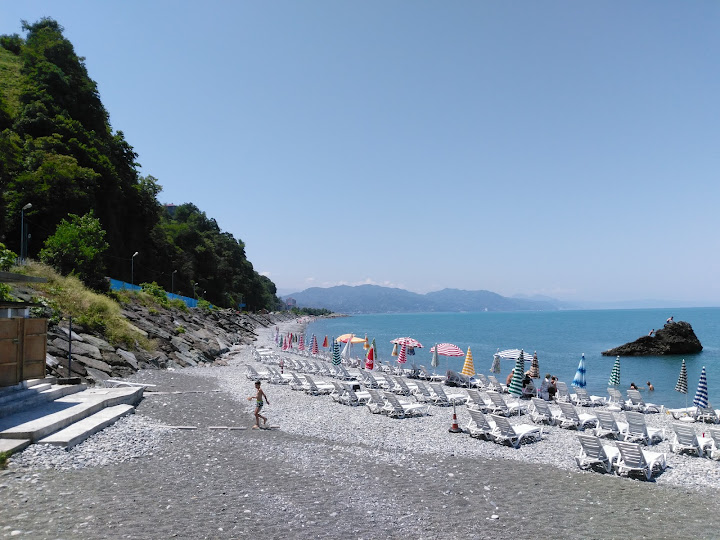 Kemeralti Family Beach 🏖️ Rize, Turkey - detailed features, map, photos