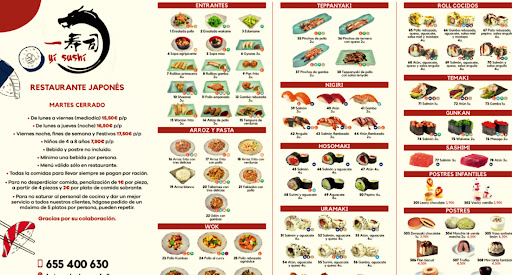 Restaurante Yi Sushi en Inca