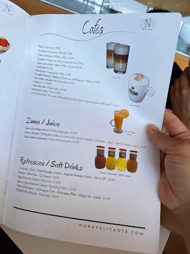 Restaurante Noray Café Bar en Alicante