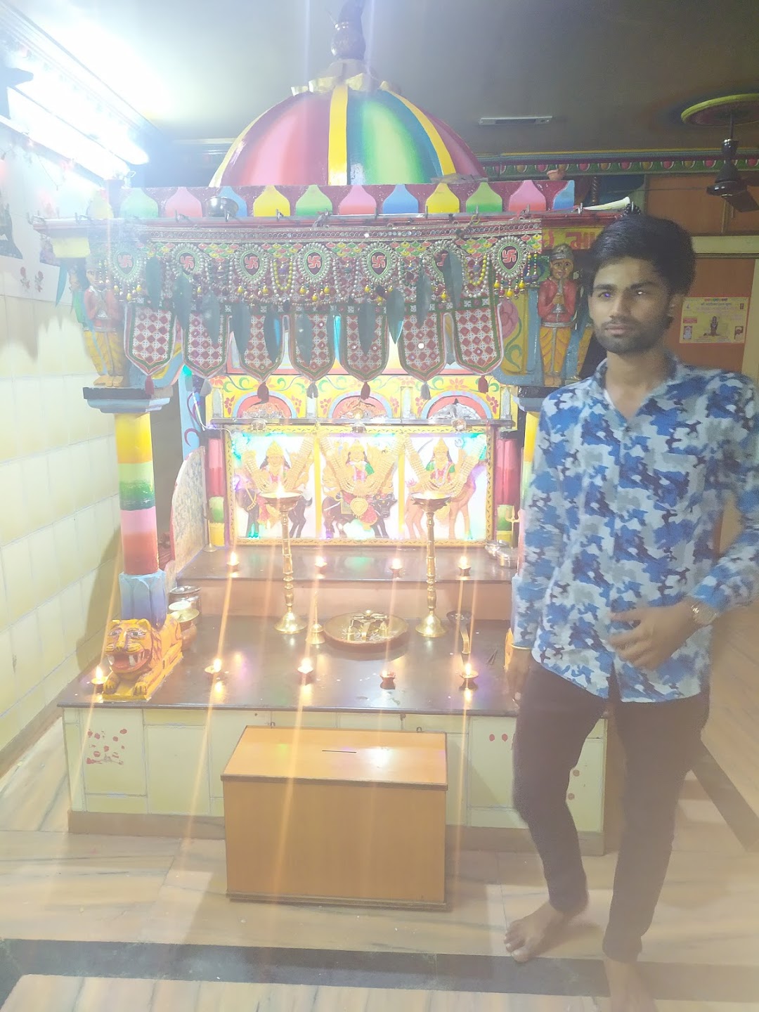 Momai Maa Temple in the city Kalol