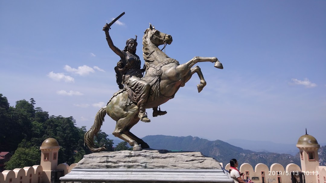 Rani Jhansi Park in the city Shimla
