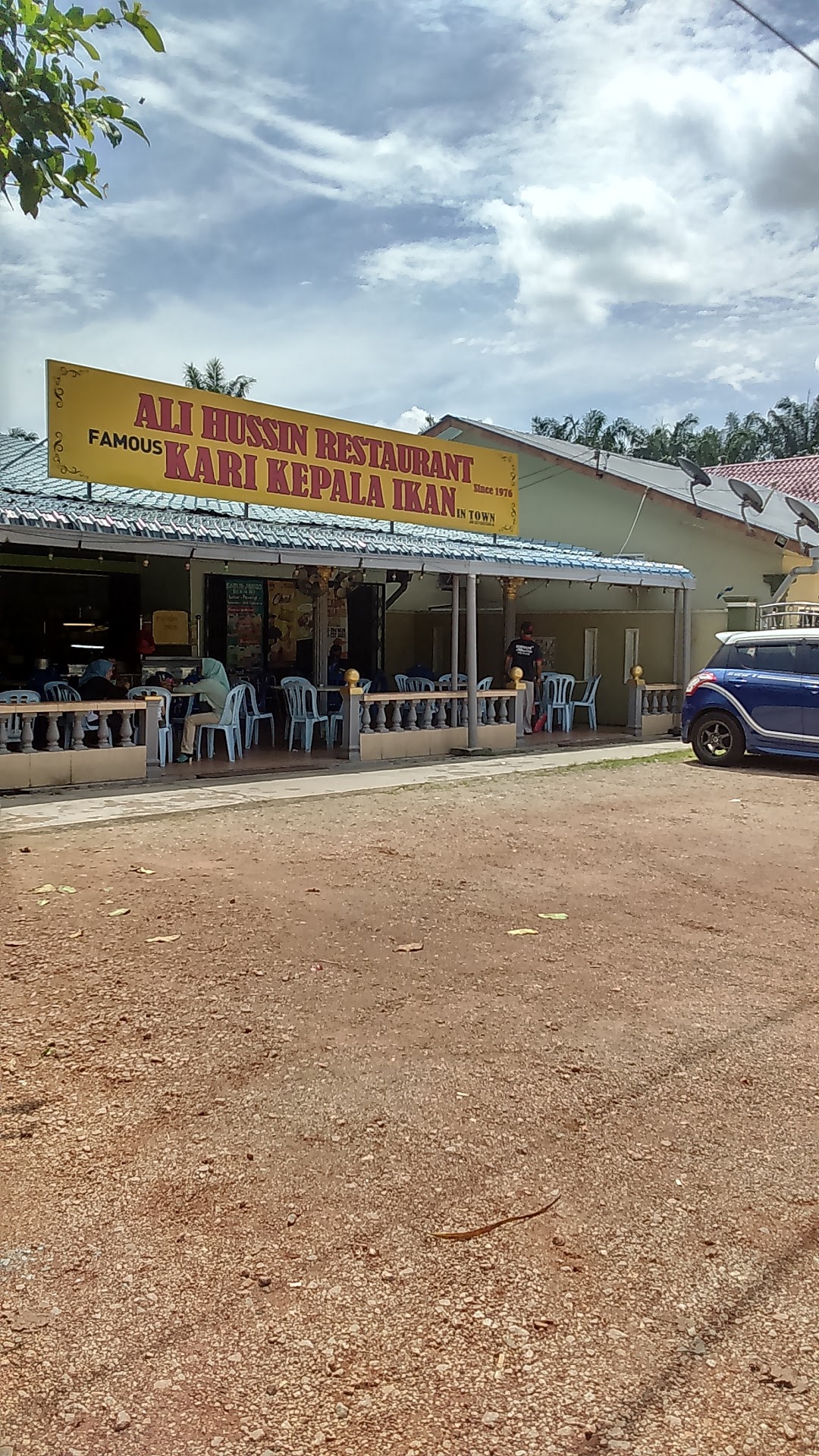 Restoran Ali Hussein di bandar Kluang