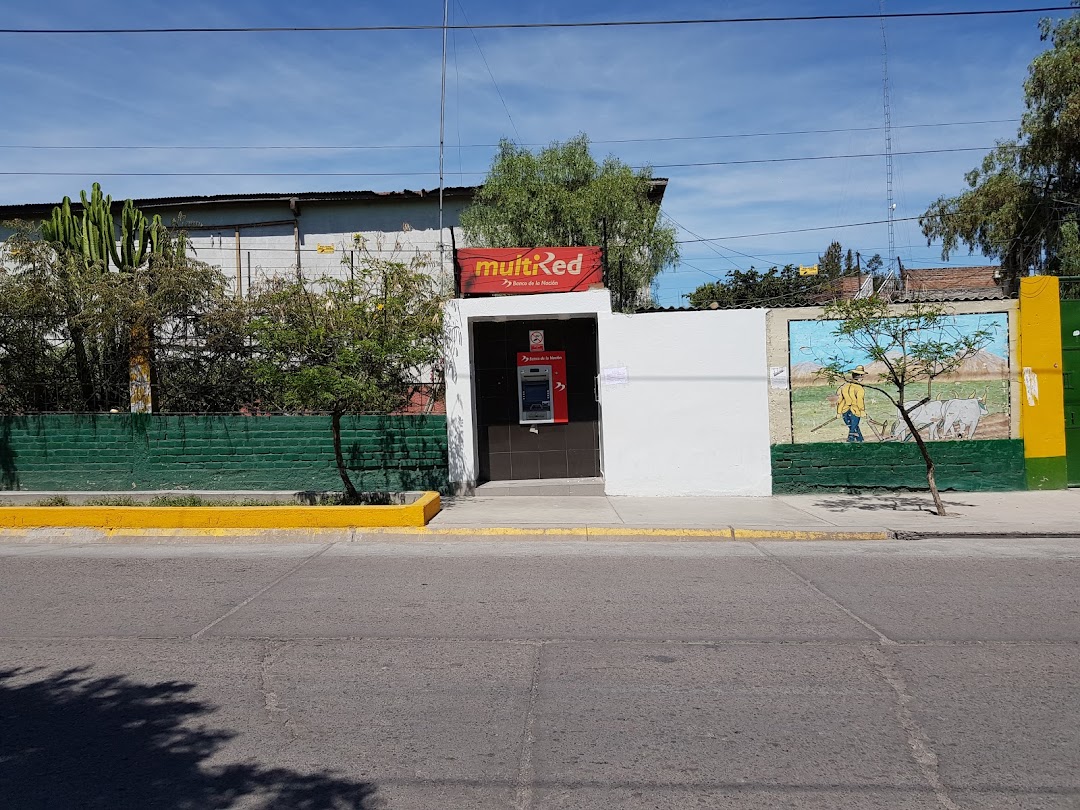 Cajero Multired Banco de la Nación en la ciudad Ayacucho
