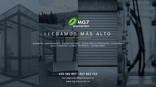 MG-7 ELEVACION SLU - Ascensoristas en Cabra
