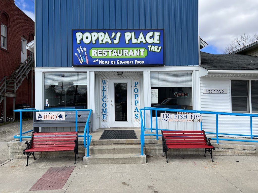 Poppa's Place Tres - Petersburg, MI 49270 - Menu, Reviews, Hours & Contact