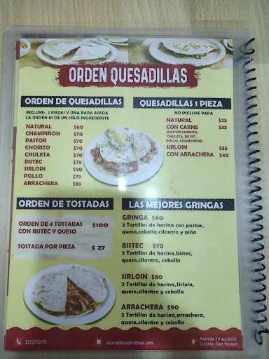 Restaurante Maxitablitas en Puebla