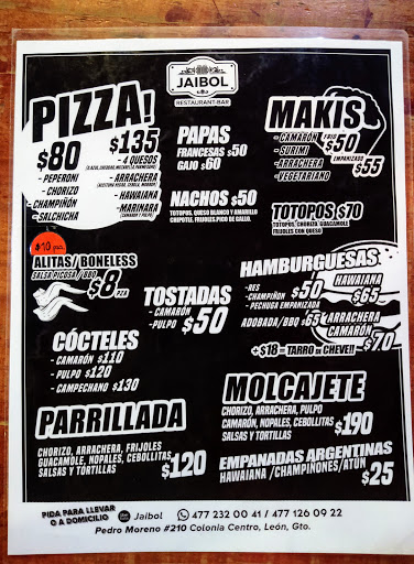 Restaurant Bar Jaibol en León - Número de Teléfono, Reservas, Opiniones ...