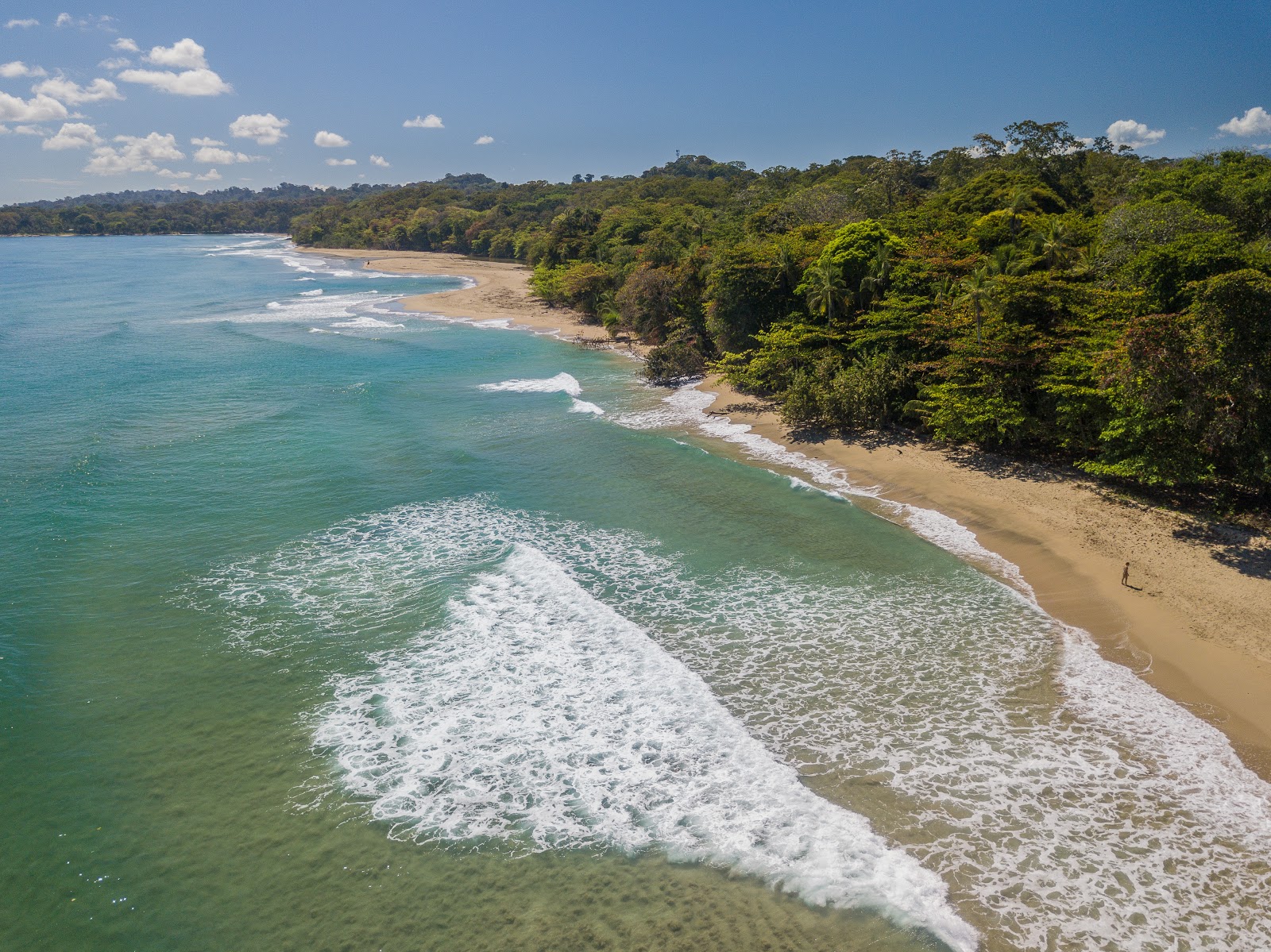 Cocles beach 🏖️ Costa Rica - detaillierte Funktionen, Karte, Fotos