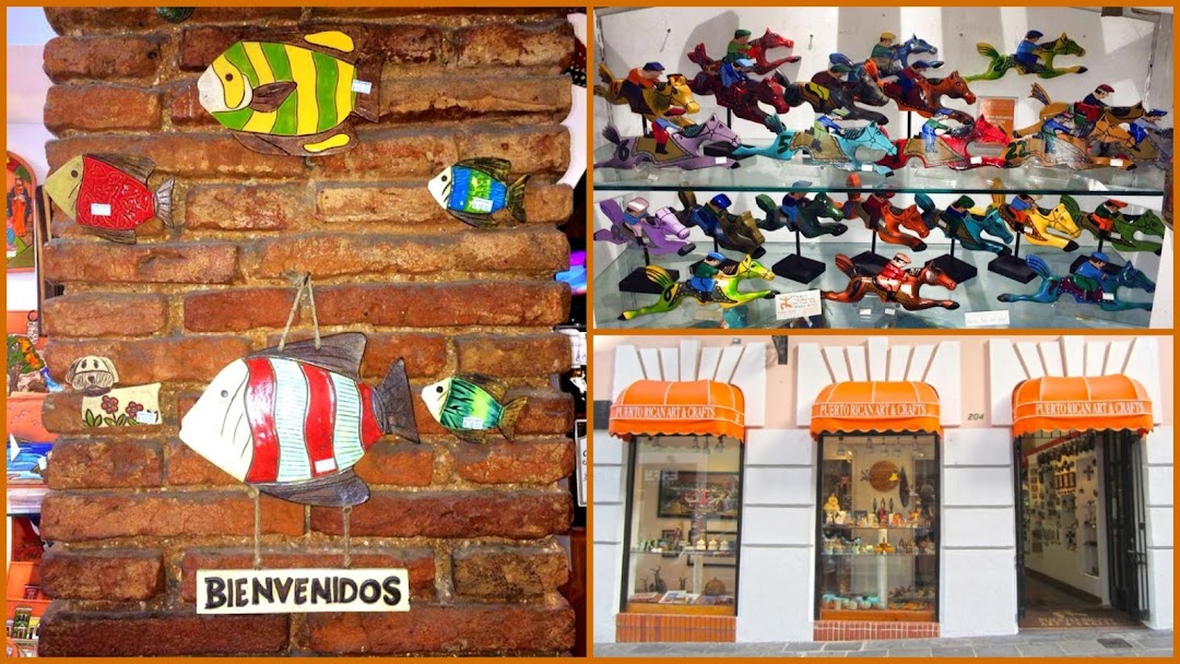 Puerto Rican Art & Crafts in the city San Juan