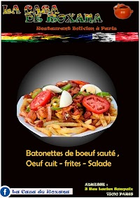 La Casa de Roxana Restaurant Bolivien à Paris MENU / CARTE