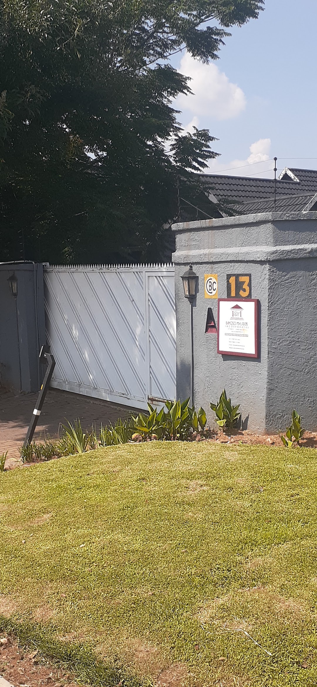 Bangiso Mhlabeni Incorporated in the city Edenvale