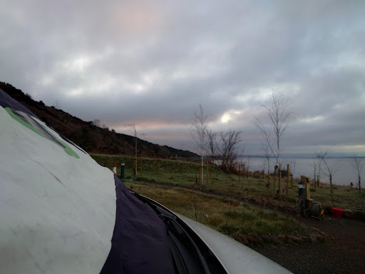 Overnight motorhome campsite - Cromarty Camping