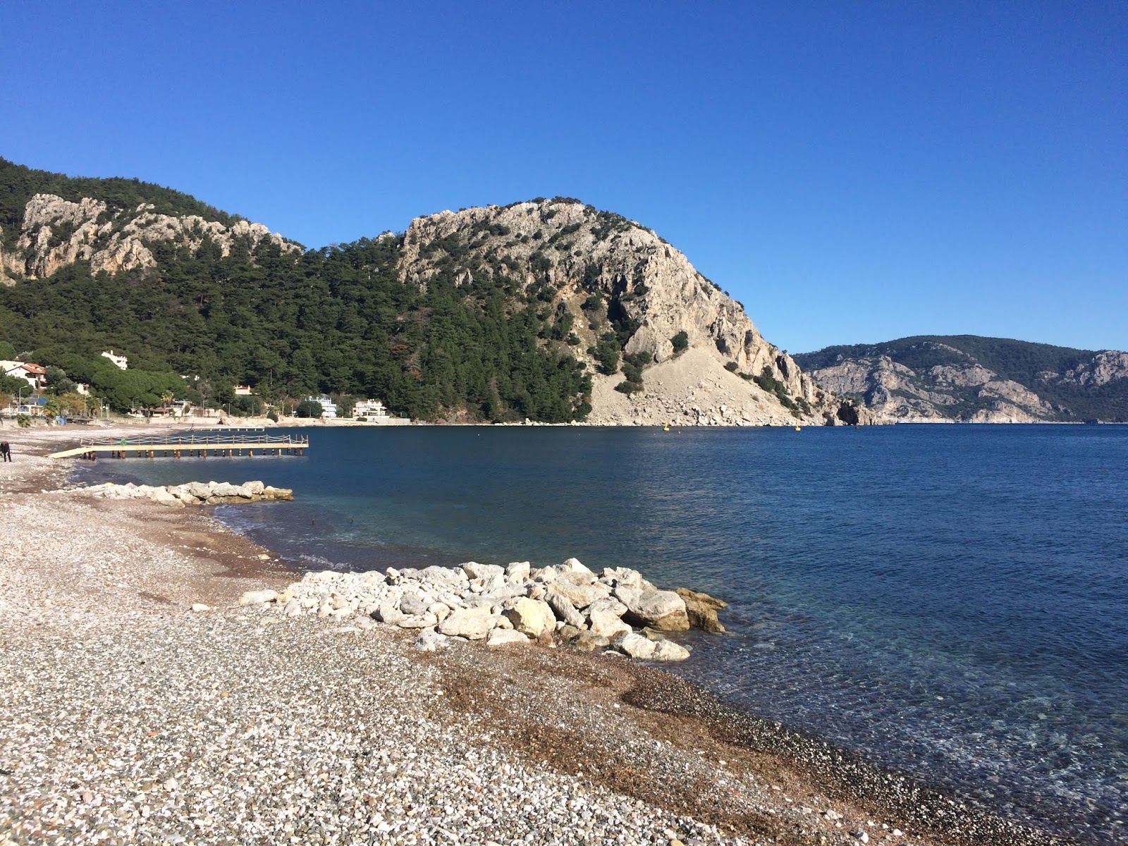 Turunc plaji 🏖️ Mugla, Turkey - detailed features, map, photos