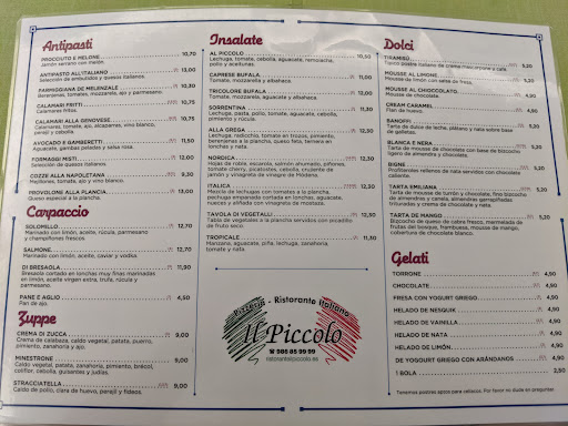 Restaurante Il Piccolo en Pontevedra