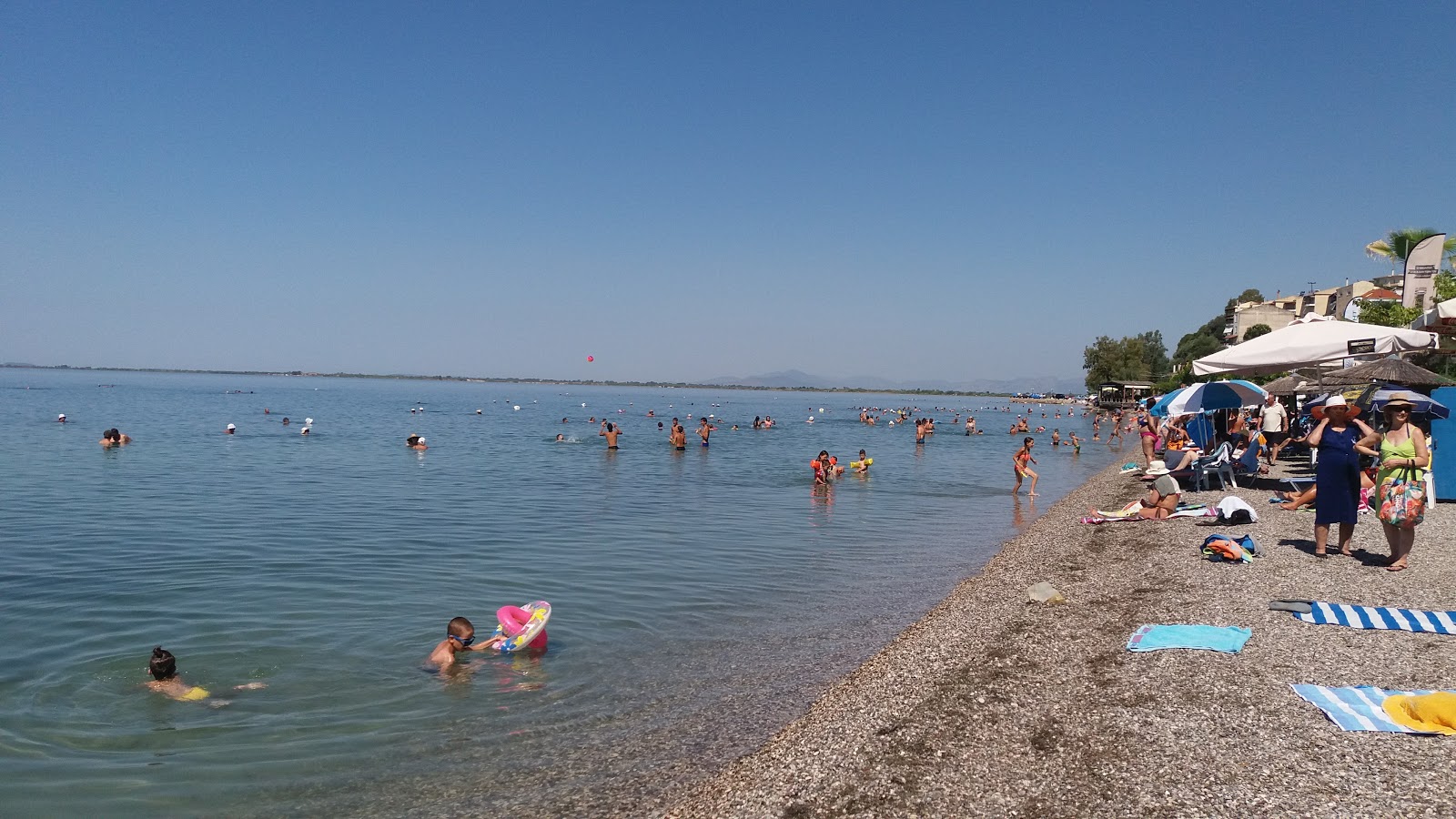 Menidi beach 🏖️ Western Greece, Greece - detailed features, map, photos