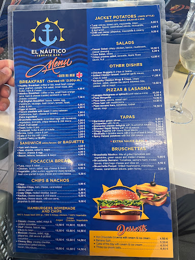 Restaurante El Nautico Terrace en San Miguel de Abona