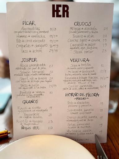 Restaurante Restaurante Her en Madrid