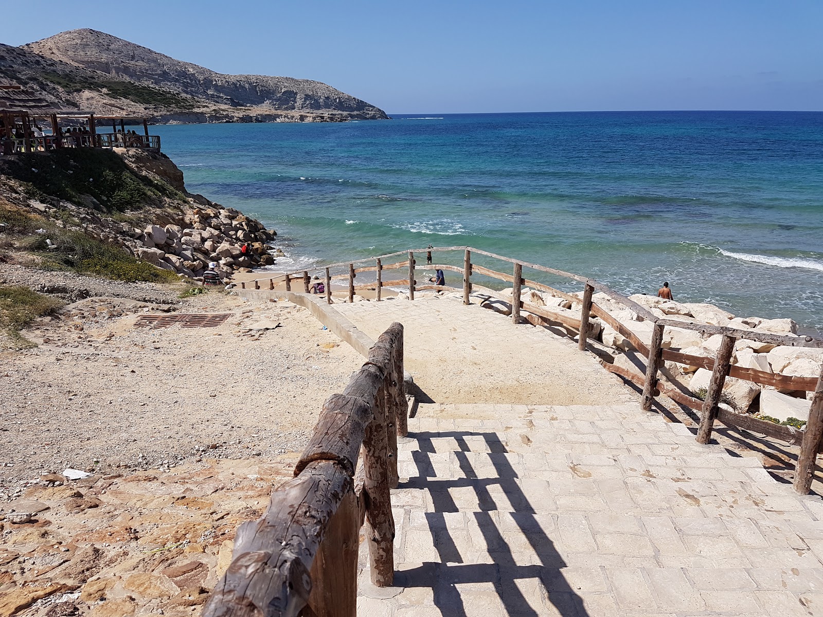La Grotte beach 🏖️ Bizerte, Tunisia - detailed features, map, photos