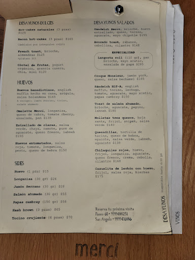 Restaurante Merci - Homemade Food, México en Mérida