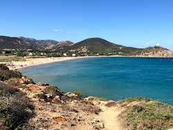 Plaža Chia Sa Colonia (Spiaggia Chia Sa Colonia) 🏖️, Otok Sardinija ...