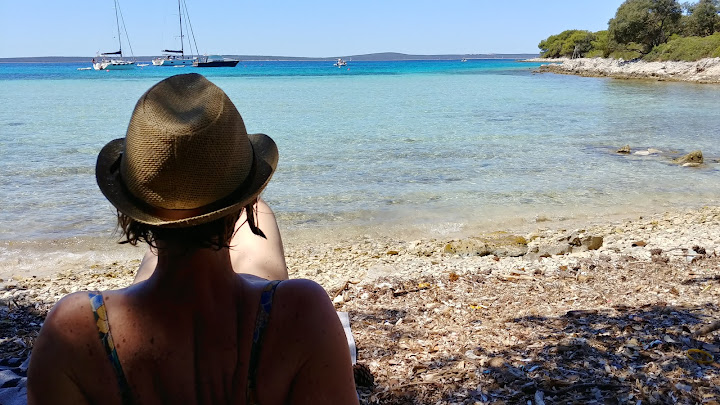 Sv.Ante beach 🏖️ Silba, Sliba island, Croatia - detailed features, map ...