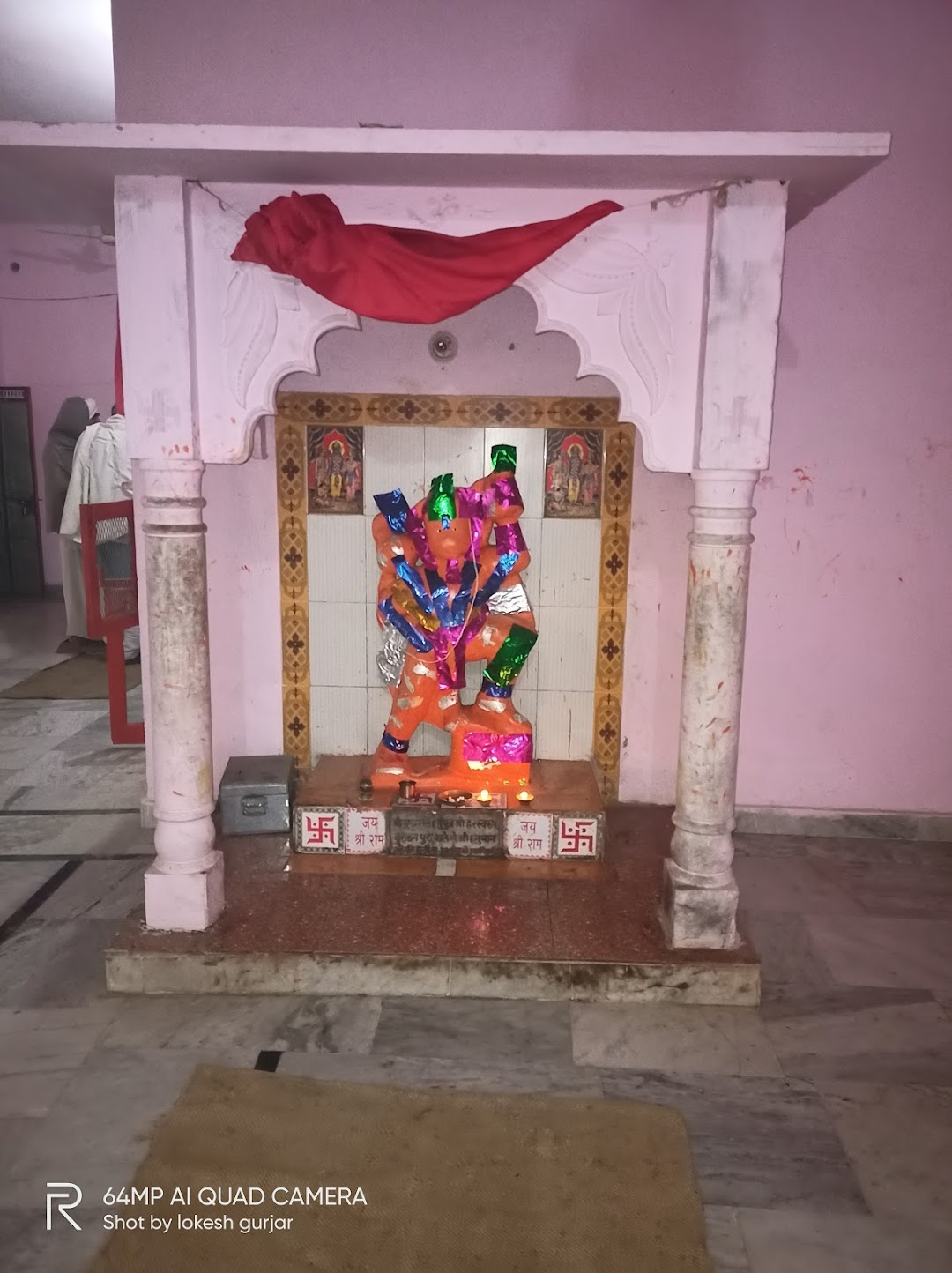 Shri Devnarayan bhagwan temple in the city Bayana