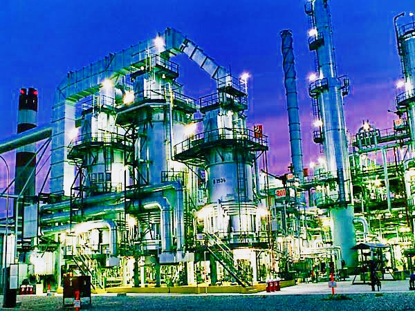 Reliance Refinery Complex in the city Jamnagar