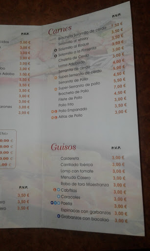 Restaurante El Cruce en Camas