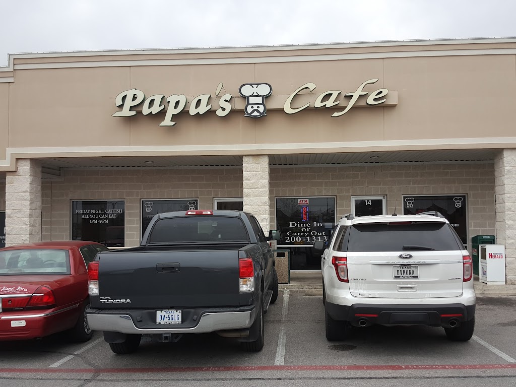 Papa's Cafe - Harker Heights, TX 76548 - Menu, Reviews, Hours & Contact