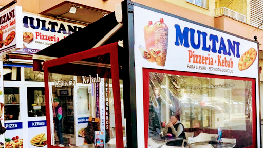 Restaurante Multani pizzeria - kebab en Palma de Mallorca
