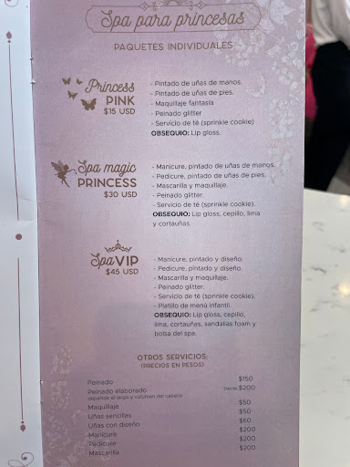 Restaurante Princess Tea Party Glamour Restaurant en Tijuana