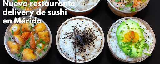 Restaurante Sushi Cups en Mérida