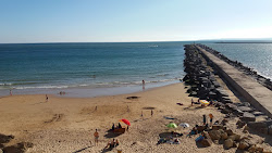 Praia do Molhe 🏖️ Algarve, Portugalia - szczegółowe funkcje, mapa, zdjęcia