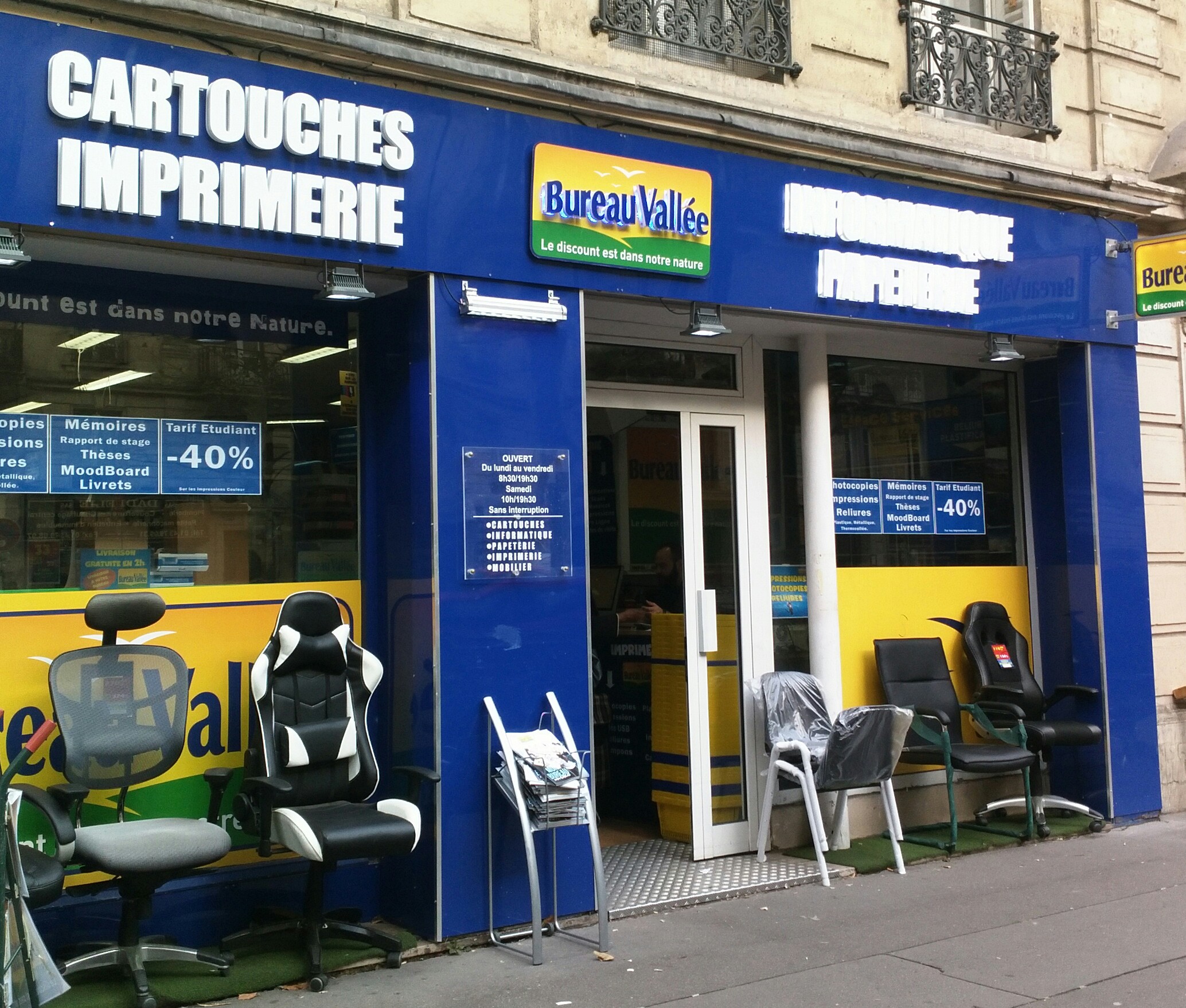 Bureau Vallee Autour De Moi