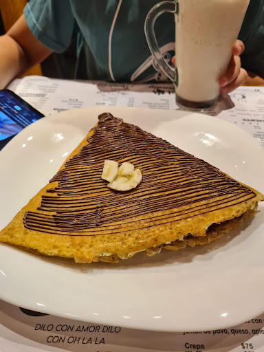 Restaurante Crepas oh la la san Rafael en Guadalajara