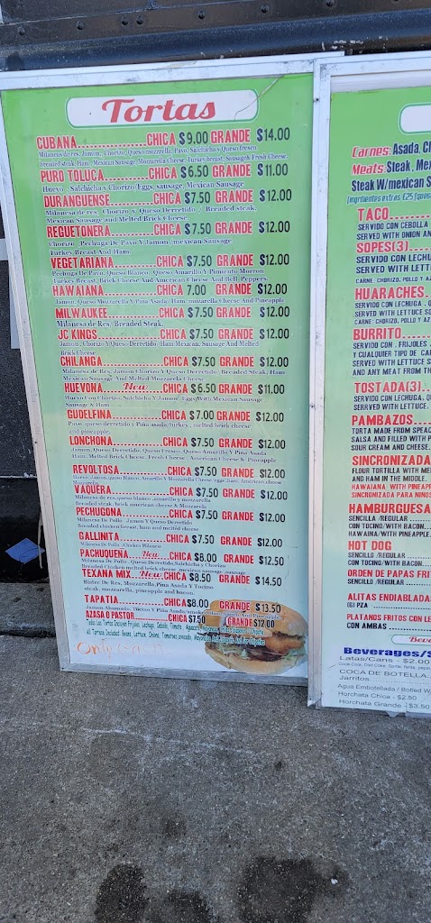 Jc Kings Tortas Truck - Wauwatosa, WI 53215 - Menu, Hours, Reviews and ...