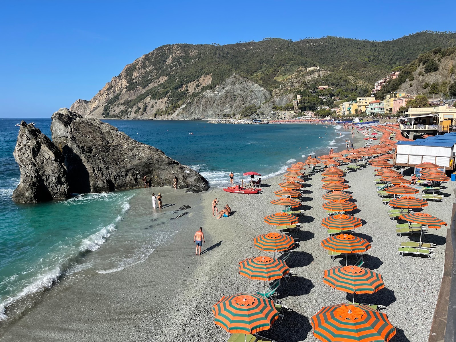 Fegina Strand (Spiaggia di Fegina) 🏖️, Ligurien (Italien) - Alle ...