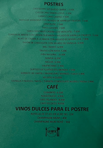 Restaurante La Vinya Grill en Sabadell